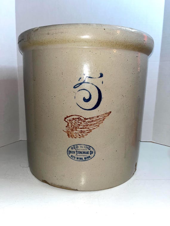 Number 4 Red Wing Crock
