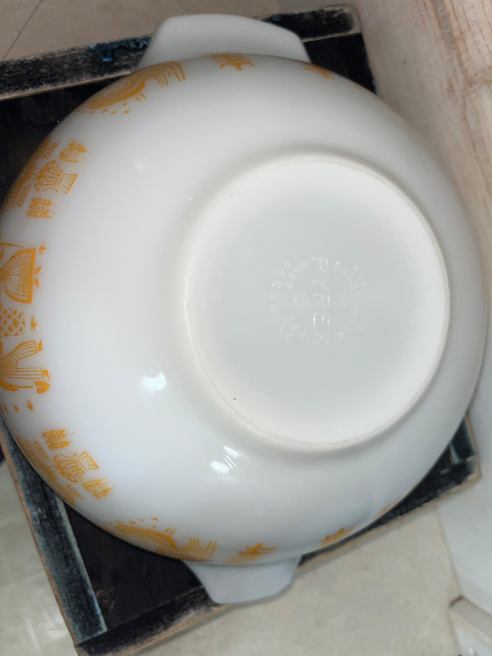 Vintage 1965 Pyrex Pumpkin Butterprint Cinderella Bowl 4 Qt #444 - Etsy