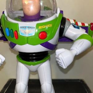 Vintage Toy Story Buzz Lightyear Talking 12 Figure Thinkway Toy Works ...