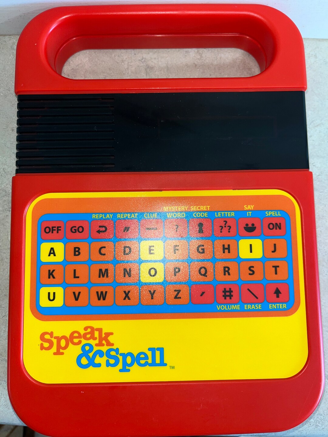 Vintage 1980s Speak and Spell (watch the Video!) by Texas Instruments ...