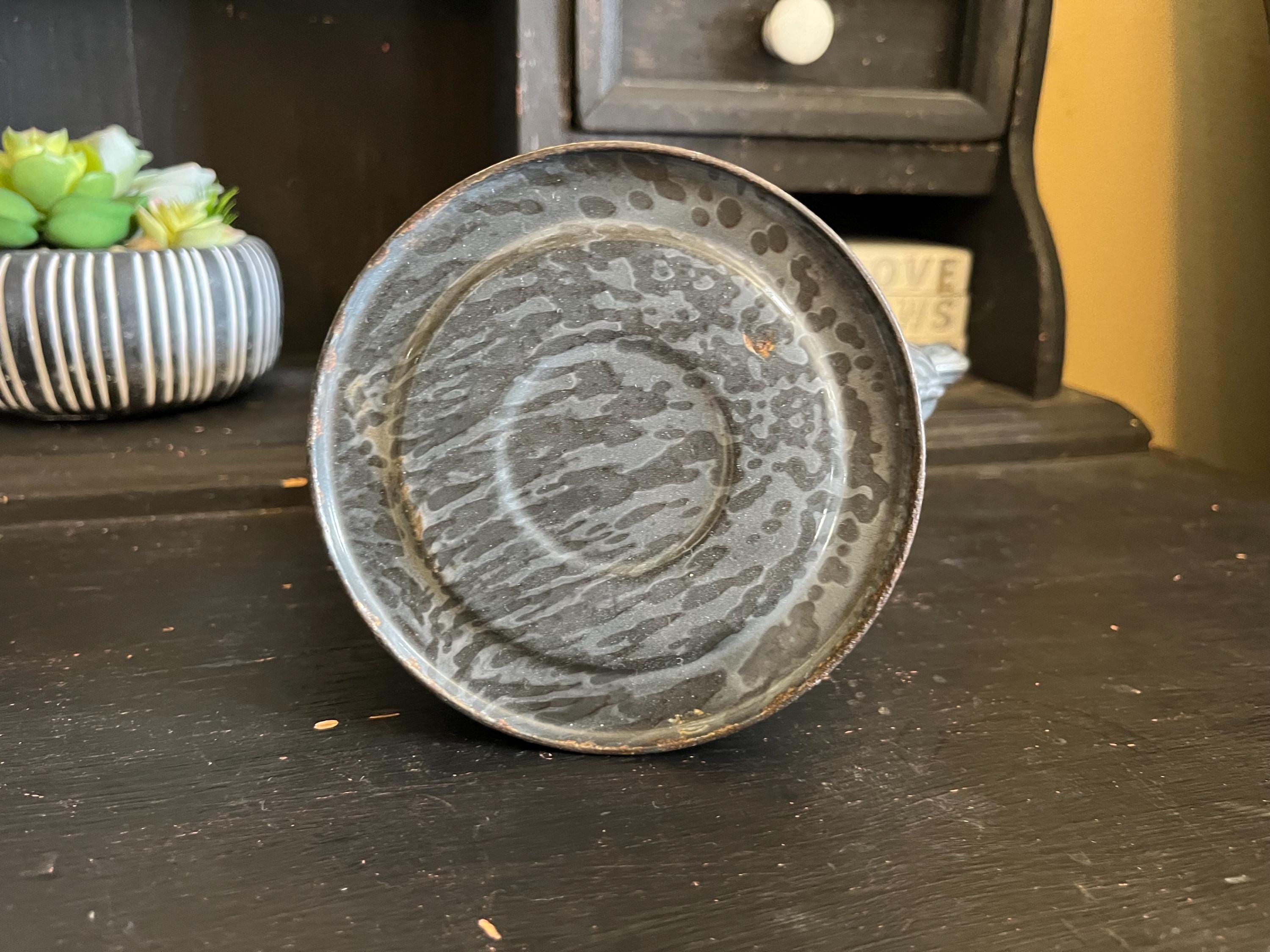 Vintage 1920-1930 Circa Granite Ware Coffee/tea Pot, 8 Inch, Speckled ...