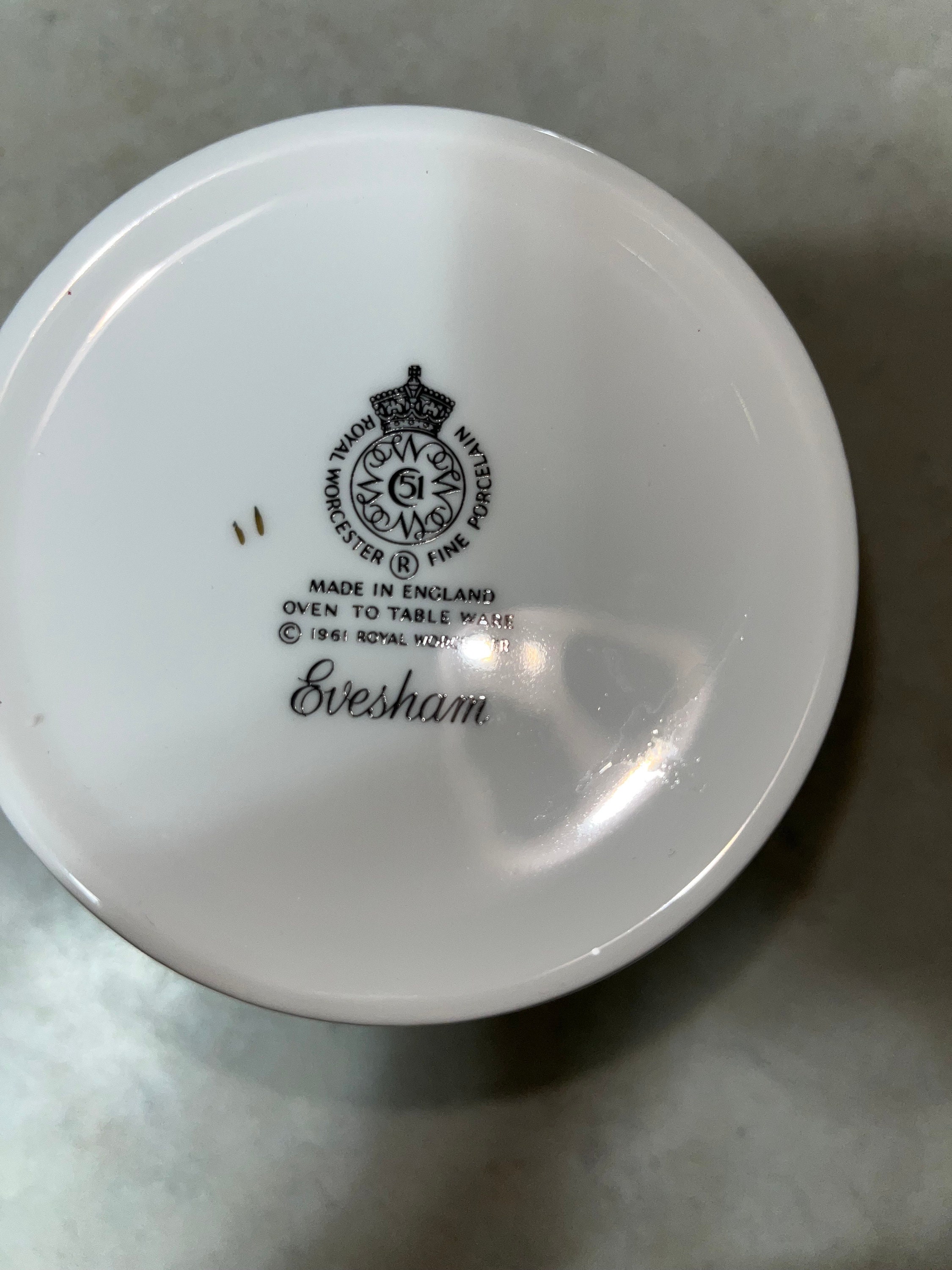 Royal Worcester Evesham Gold Utensil Holder - Etsy