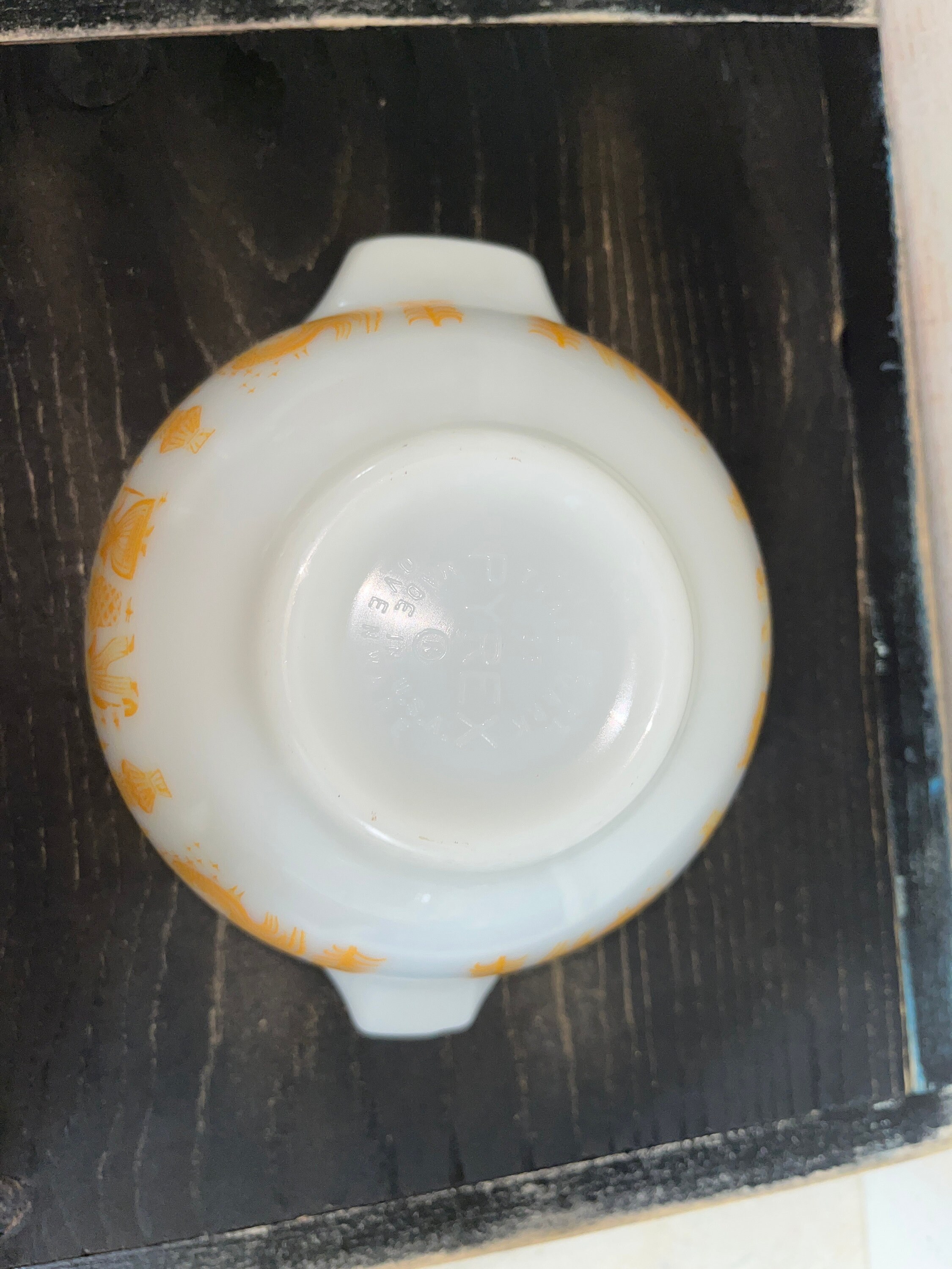 Vintage Pyrex Orange Butterprint Amish 442 Cinderella Bowl, Pumpkin ...