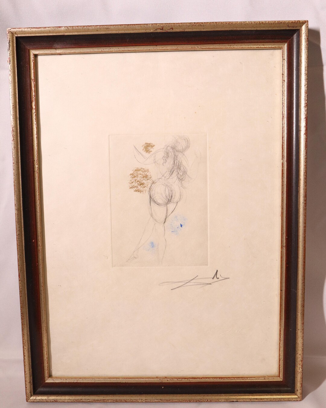 Salvador Dali Etching Signed - Etsy