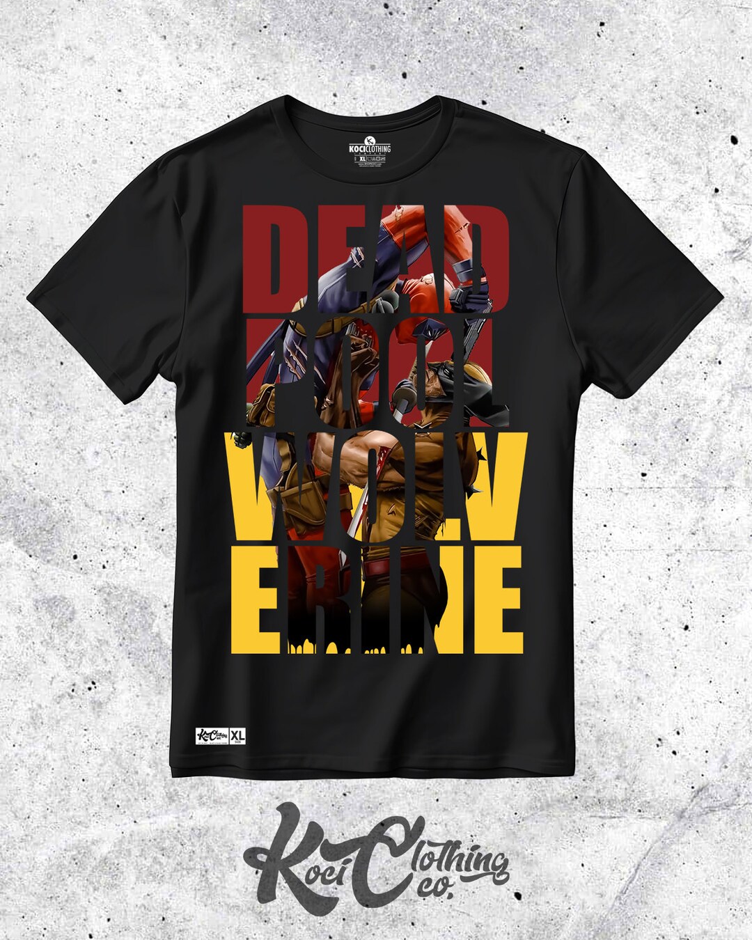 DEADPOOL & WOLVERINE DRIP - Text Design - Etsy
