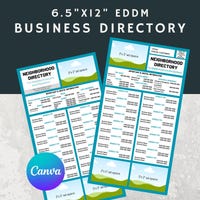 Editable Employee Contact List Template: HR Staff Directory (PDF & Word ...