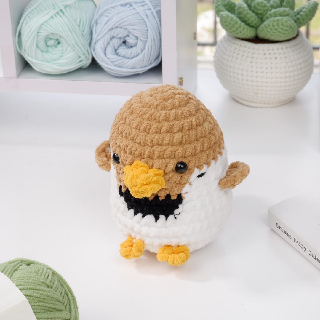 Sparrow Bird Crochet PDF Pattern, Easy Crochet Cute Sparrow Bird ...