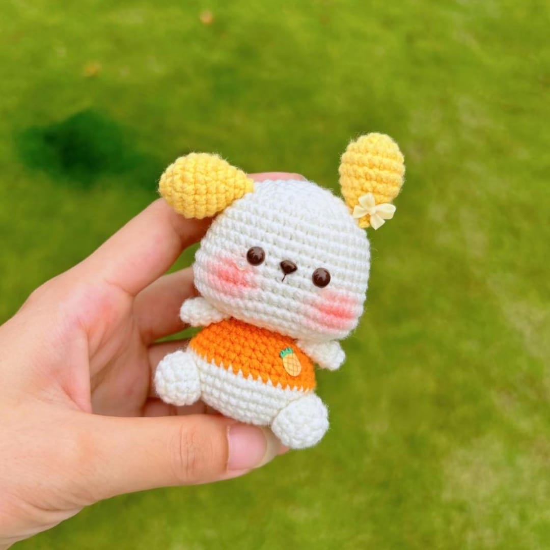 Crochet Adorable Dog PDF Pattern, Cute Puppy Amigurumi Pattern, Crochet ...