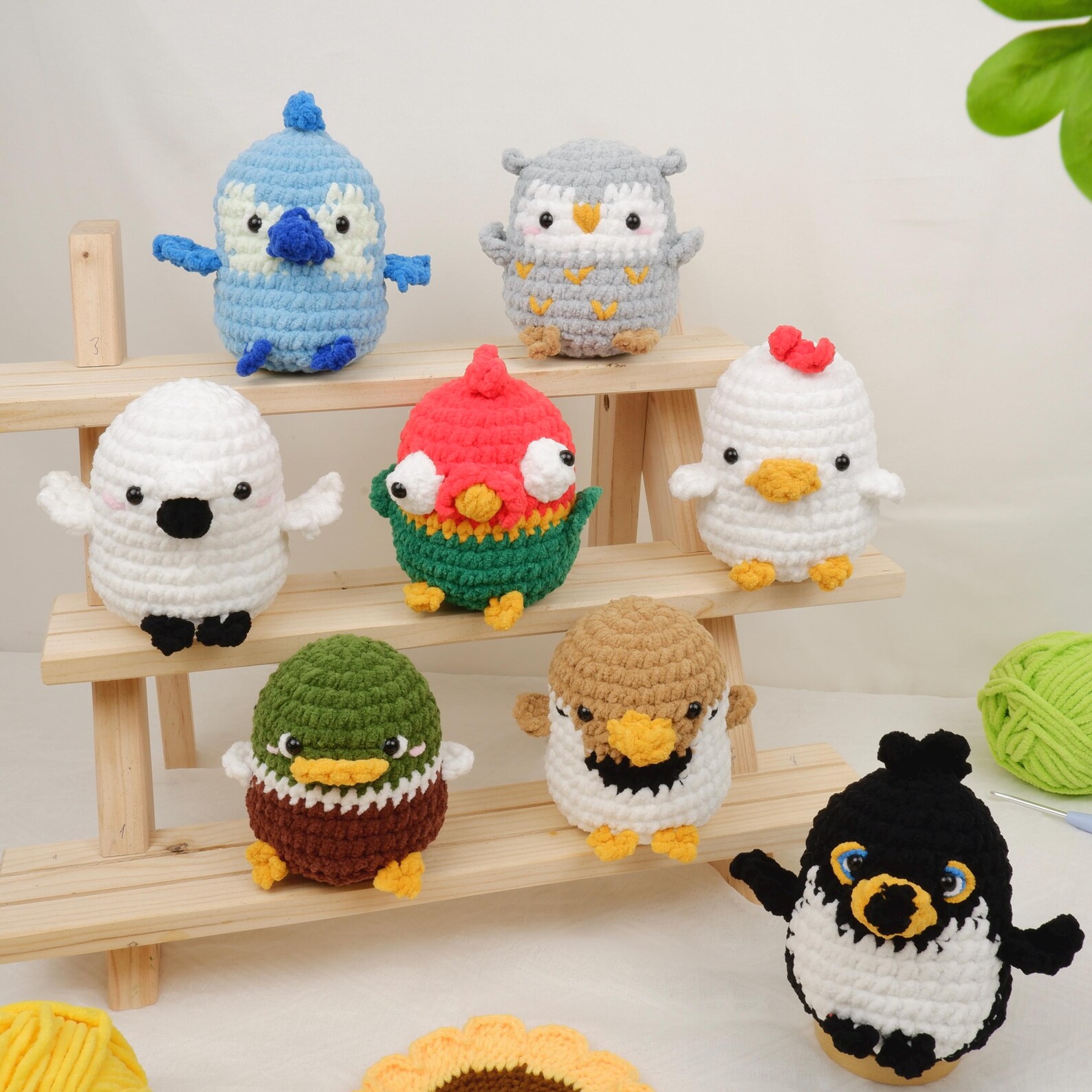 Sparrow Bird Crochet PDF Pattern, Easy Crochet Cute Sparrow Bird ...
