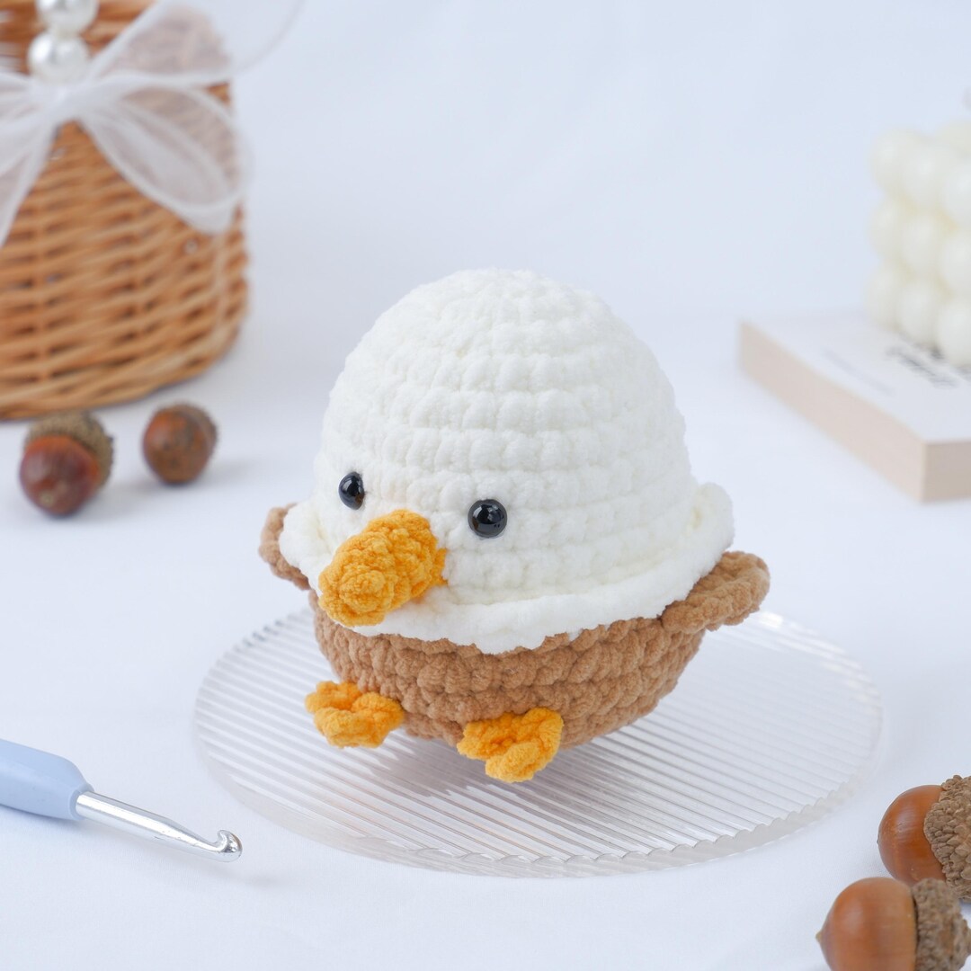 Baby Eagle Low Sew Crochet Pattern, Easy Crochet Cute Baby Eagle for ...