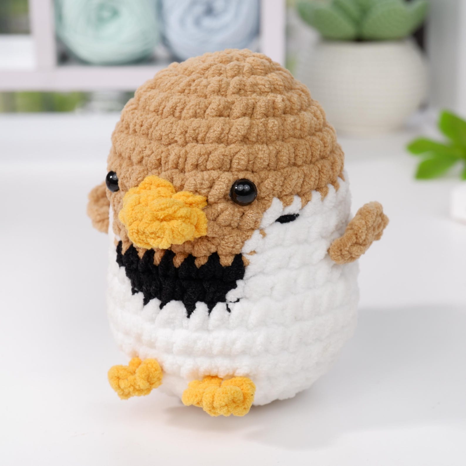 Sparrow Bird Crochet PDF Pattern, Easy Crochet Cute Sparrow Bird ...
