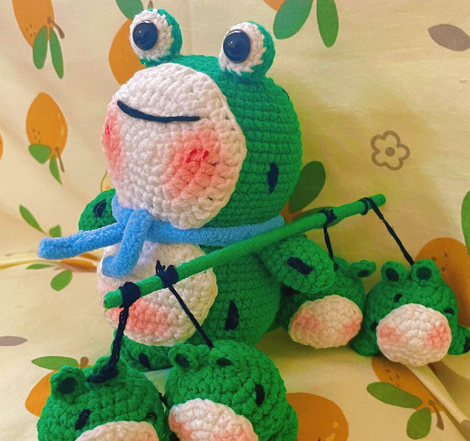 Frog Meme Crochet PDF Pattern, Crochet Frog Amigurumi PDF Pattern, No ...
