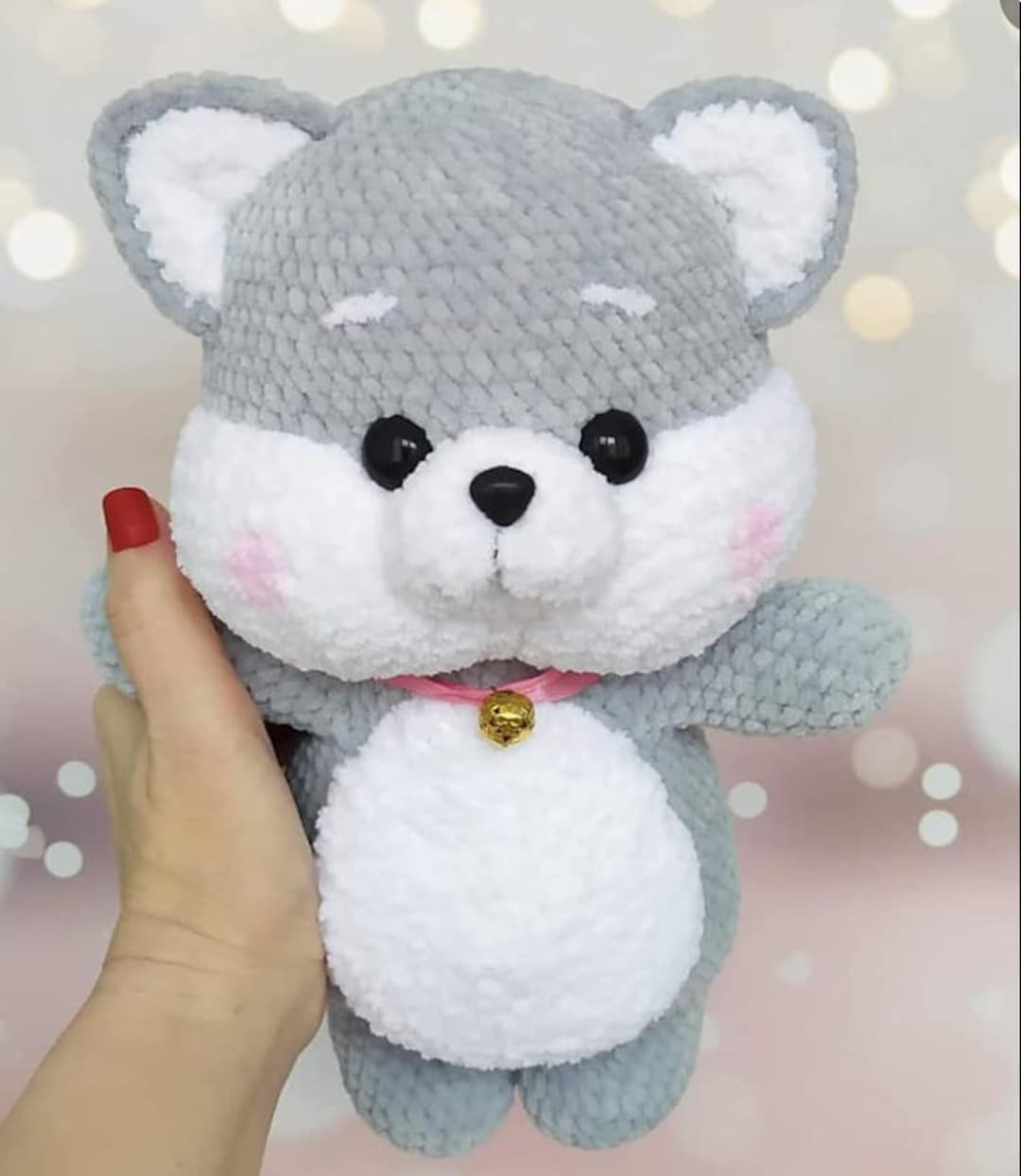 Shiba Inu Dog Crochet PDF Pattern, Crochet Shiba Amigurumi PDF Pattern ...