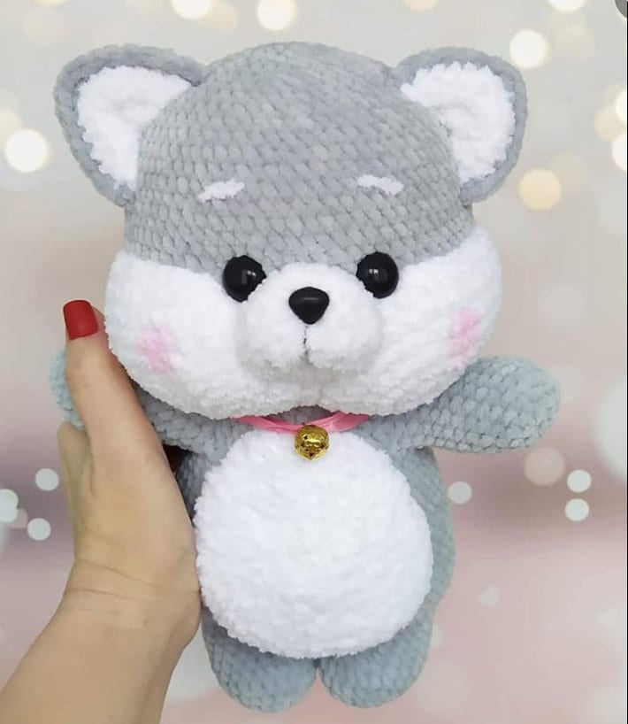 Shiba Inu Dog Crochet PDF Pattern, Crochet Shiba Amigurumi PDF Pattern ...