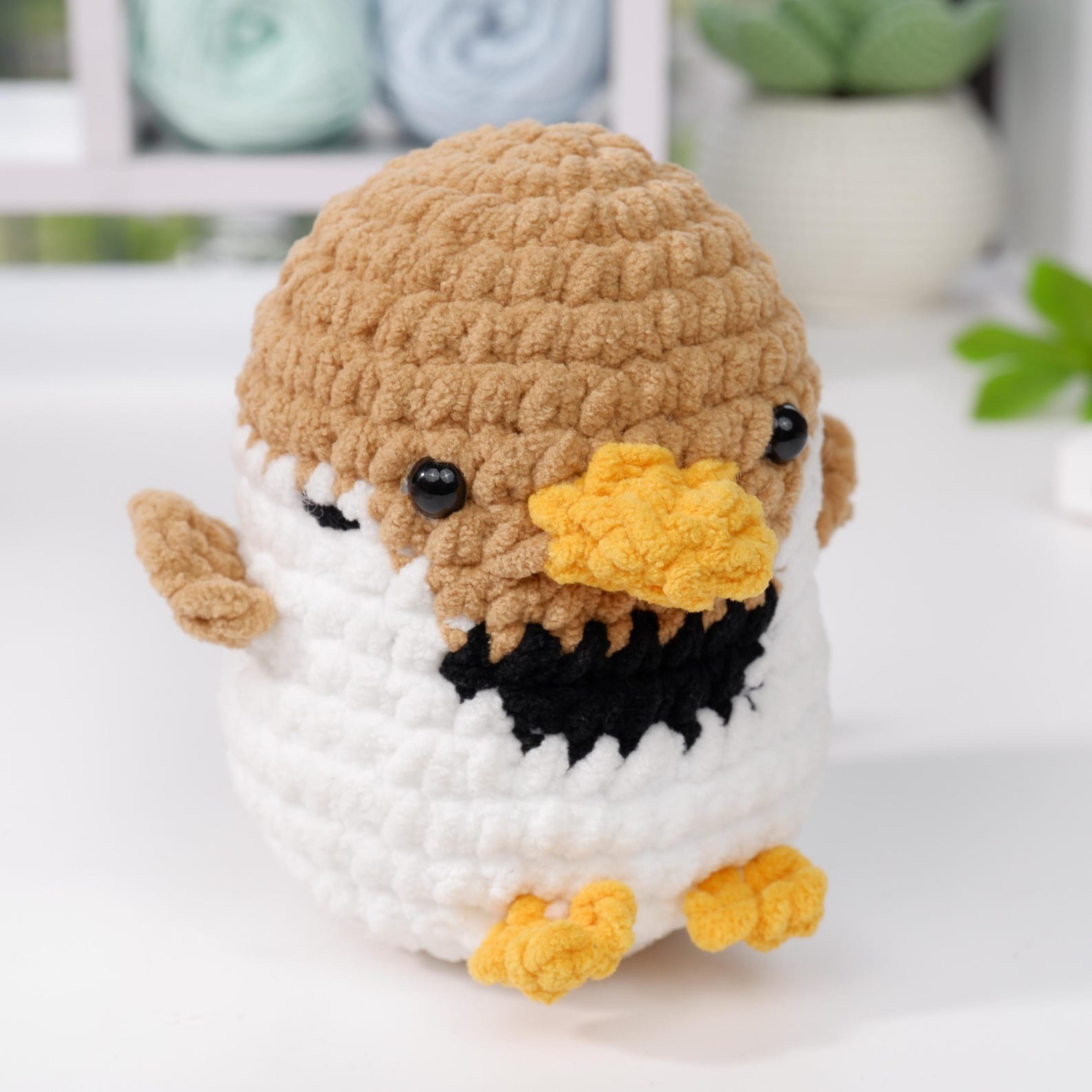 Sparrow Bird Crochet PDF Pattern, Easy Crochet Cute Sparrow Bird ...
