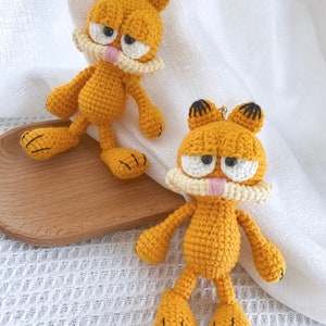 Crochet Orange Cat PDF Pattern, Crochet Cute Cat Amigurumi PDF Pattern ...