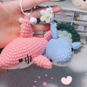 Shark Crochet PDF Pattern, Crochet Shark Amigurumi PDF Pattern, Crochet ...