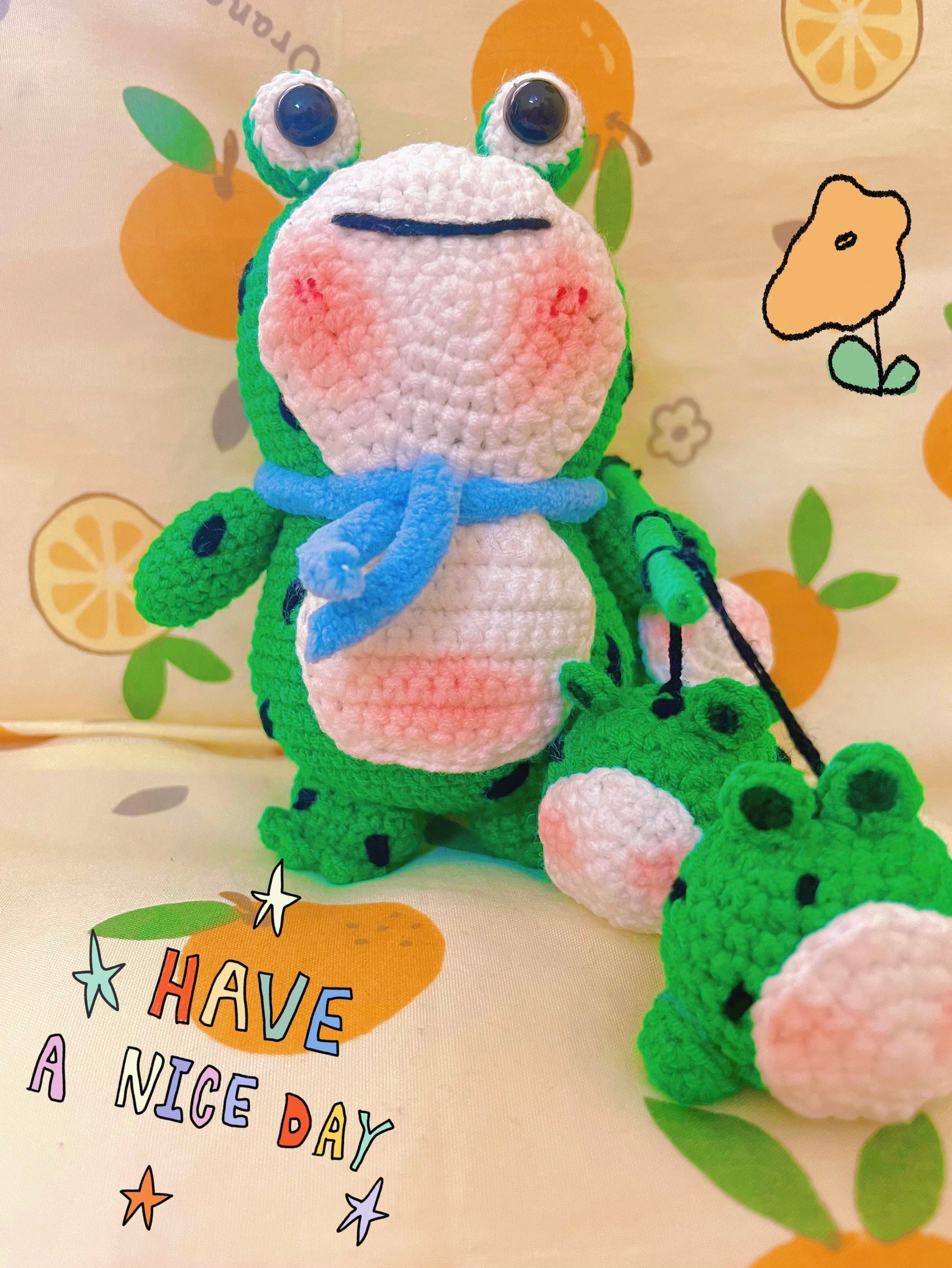 Frog Meme Crochet PDF Pattern, Crochet Frog Amigurumi PDF Pattern, No ...
