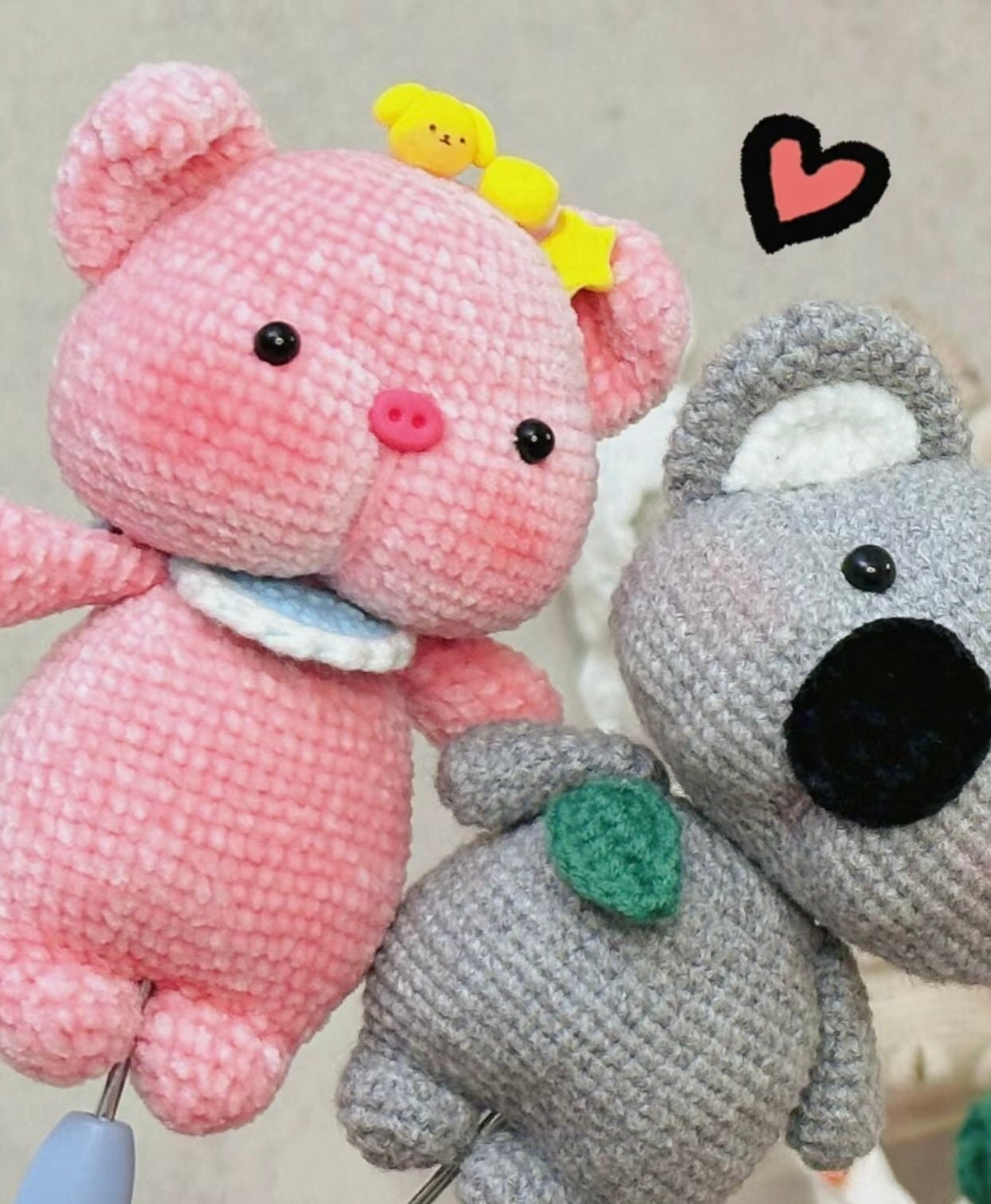 Cute Pink Pig Crochet PDF Pattern, Crochet Pig Amigurumi PDF Pattern ...