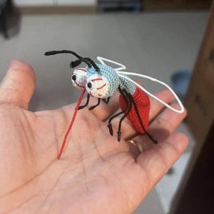 Crochet Funny Mosquito Pattern, No-sew Crochet Pattern, Crochet PDF ...