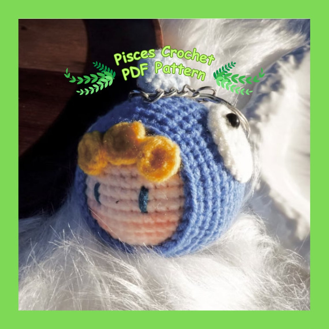 Zodiac Sign Crochet Pisces Pattern, 12 Zodiac Sign Crochet Pattern, PDF ...