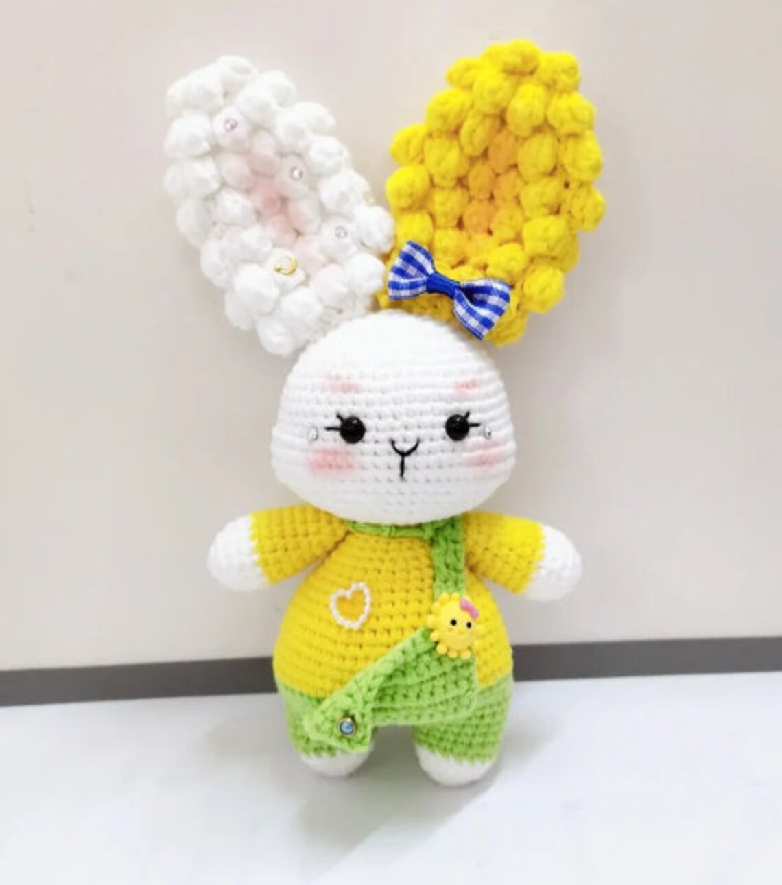 Crochet Corn Bunny PDF Pattern, No-sew Crochet Pattern, Bunny Amigurumi ...