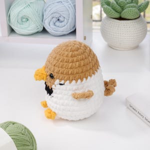 Sparrow Bird Crochet PDF Pattern, Easy Crochet Cute Sparrow Bird ...