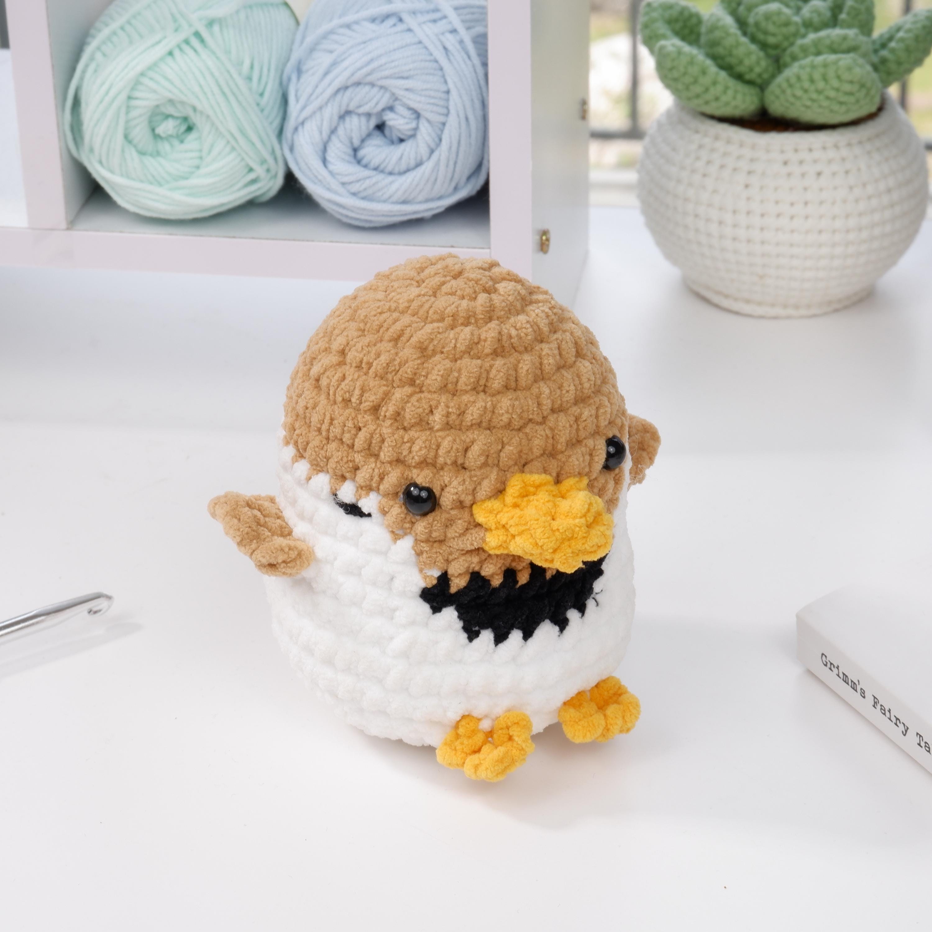 Sparrow Bird Crochet PDF Pattern, Easy Crochet Cute Sparrow Bird ...