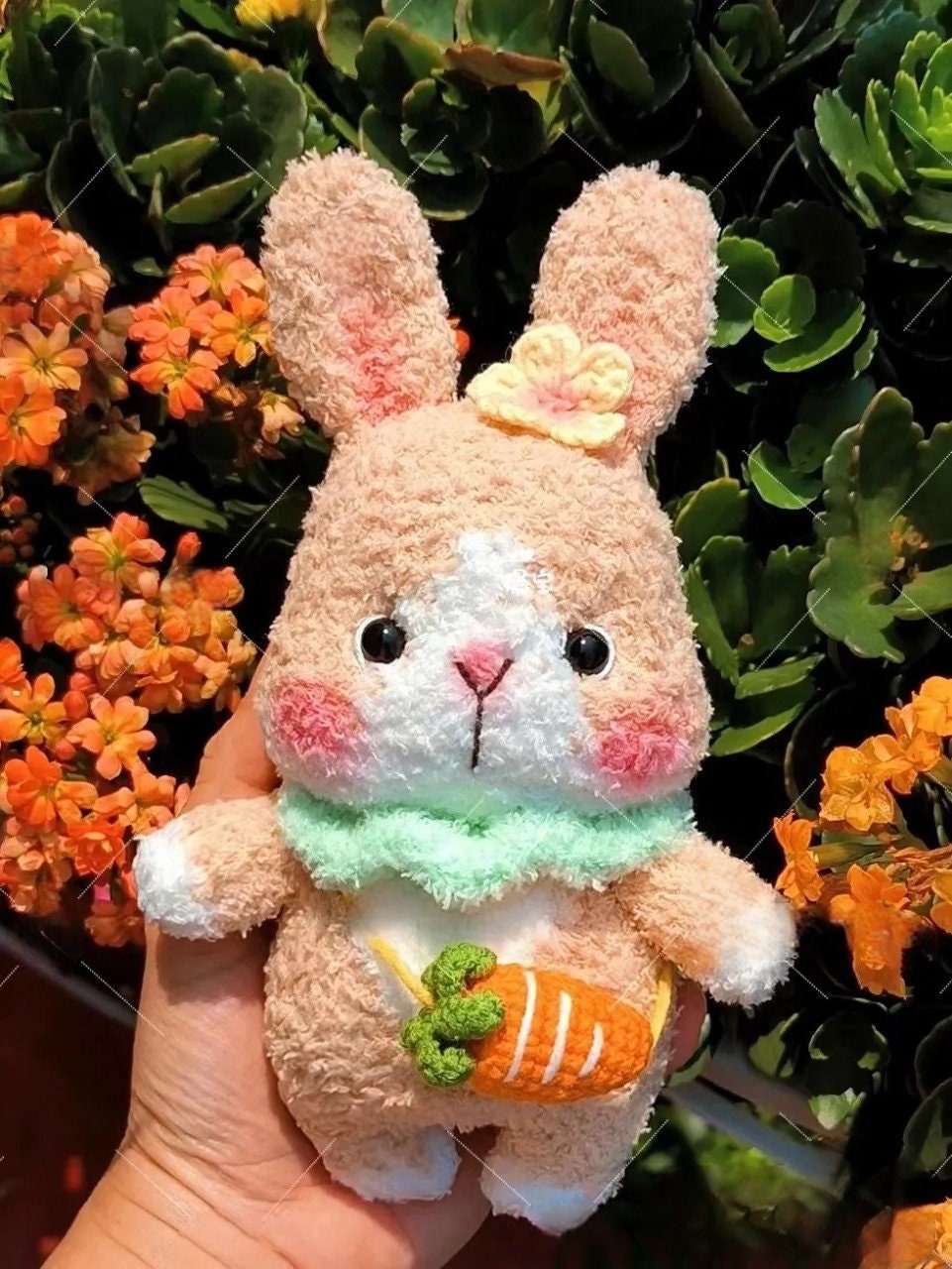 Easter Bunny Rabbit Crochet PDF Pattern, Crochet Bunny Amigurumi PDF ...