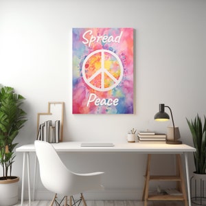 Spread Peace Artwork HQ Download - Home Decor Wall Decor Wall Art ...