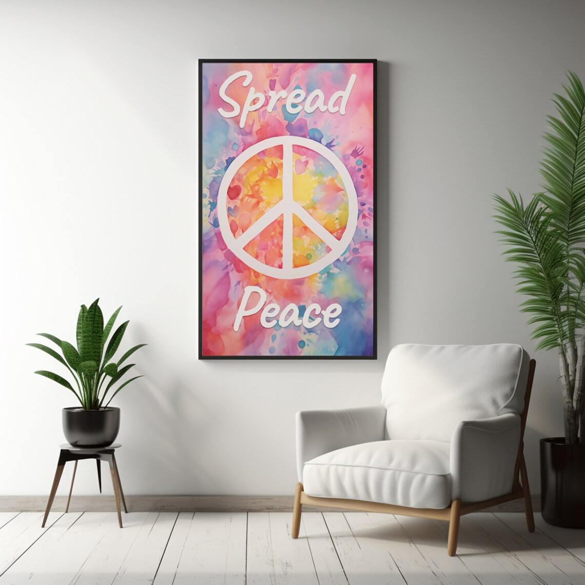 Spread Peace Artwork HQ Download Home Decor Wall Decor Wall Art Rental ...