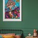 Sunset Siren- Art Print - Etsy