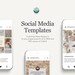 55 Editable Instagram Template | Social Media Manager Posts | - Etsy