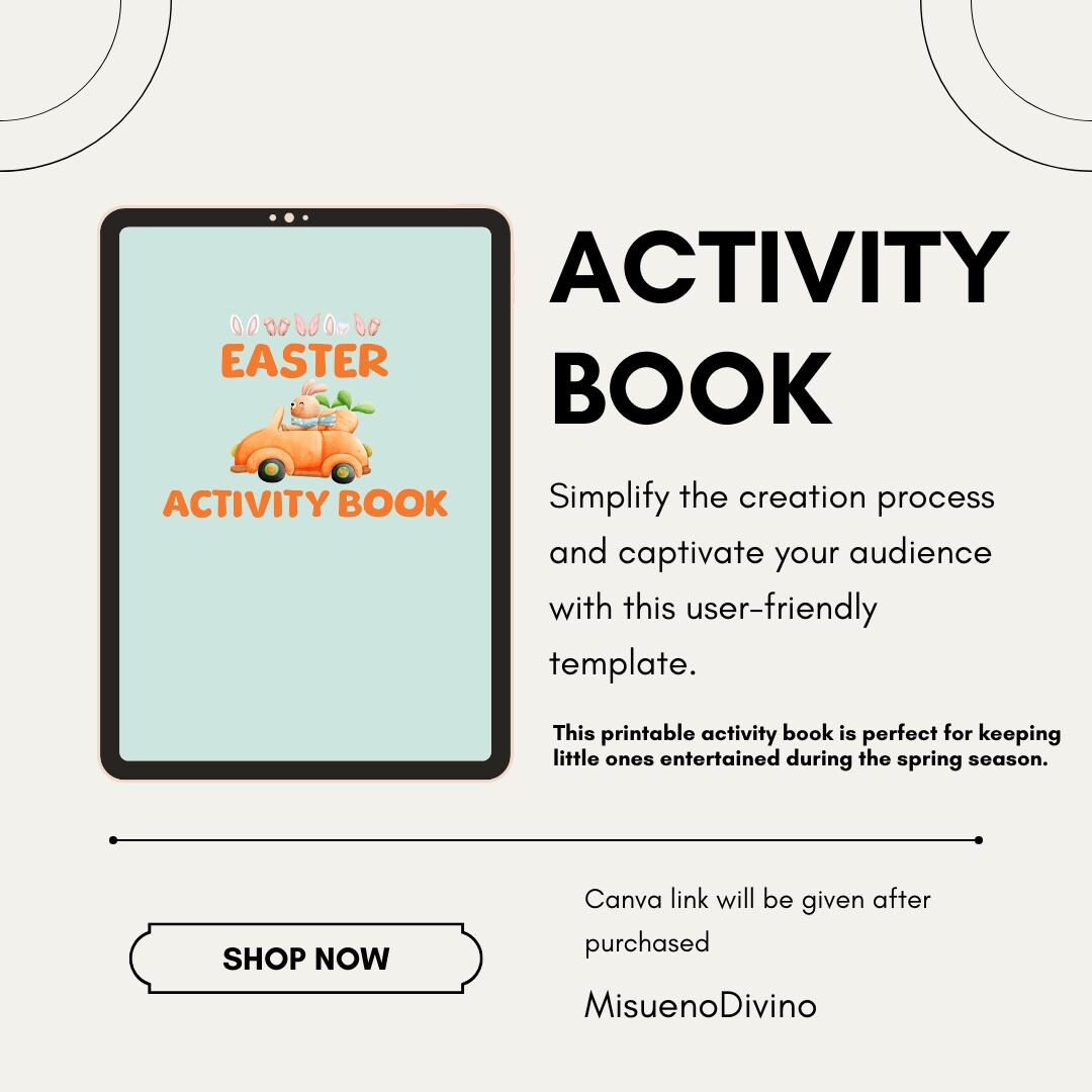 Easter Activity Book for Kids | Printable Coloring Pages | Puzzles ...