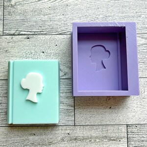 Book Silicone Mold | Book Soap Mold | Food Grade Silicone Mold ...
