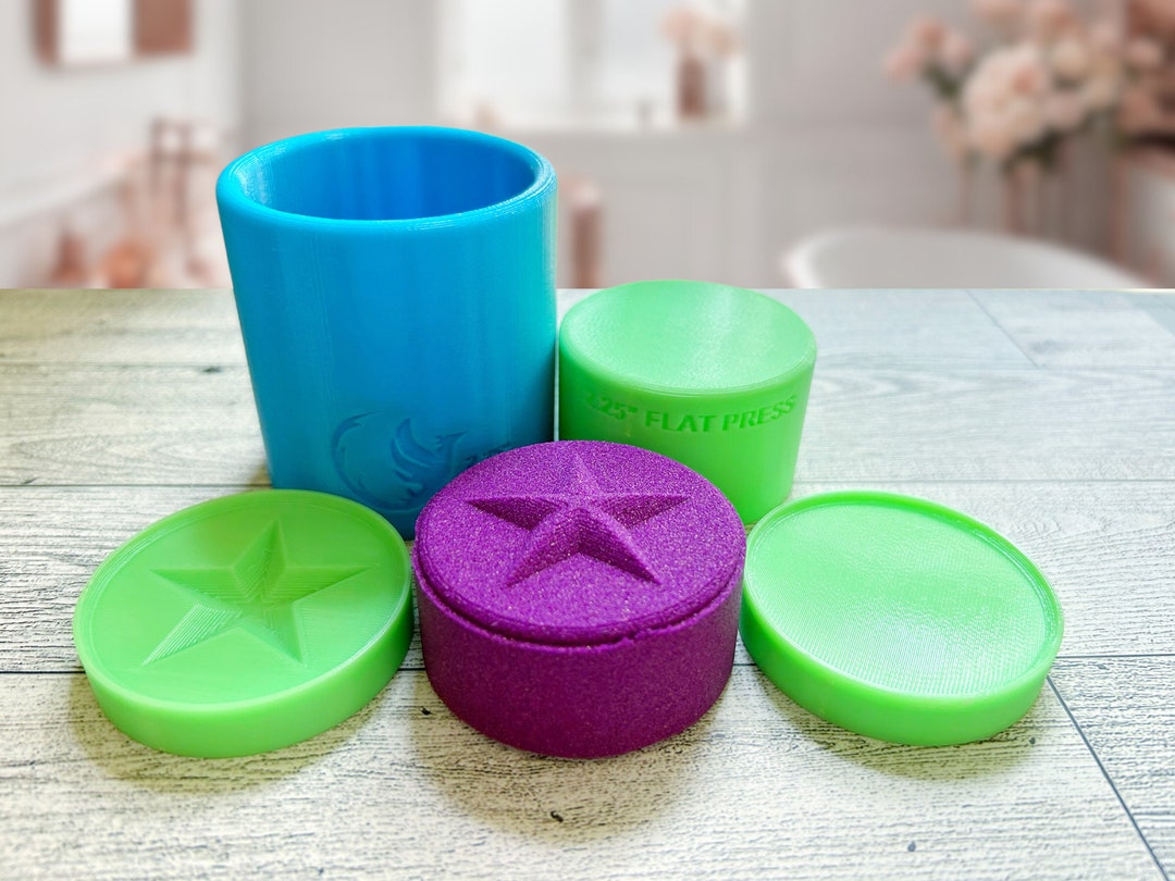 Shampoo Bar Mold | Star Shampoo Bar Hand Press | Round Shampoo Mold ...