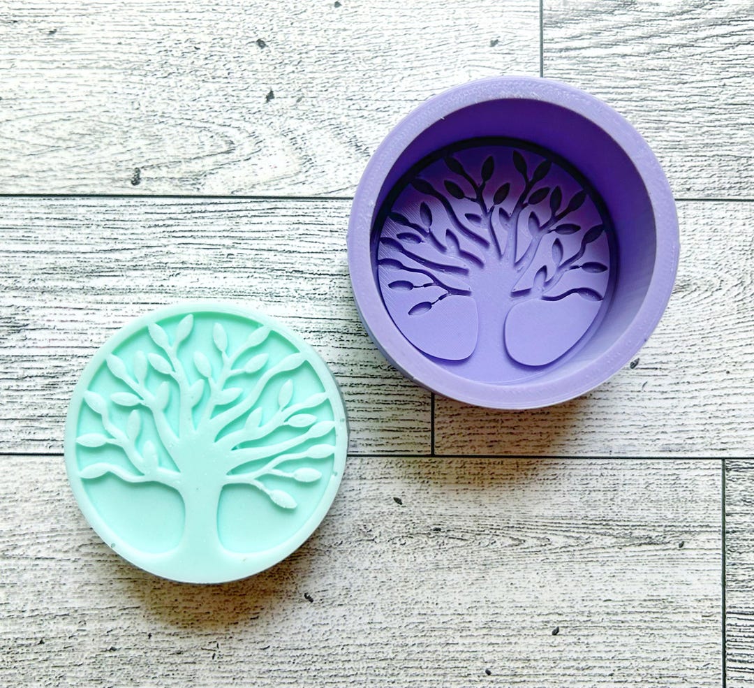 Tree of Life Silicone Mold | Zen Soap Mold | Food Grade Silicone Mold ...