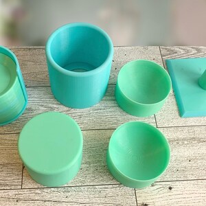 Four Molds in One | Shampoo Bar Press | Bath Bomb Mold | Tablet ...