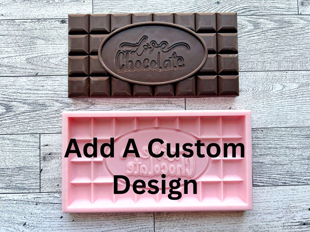 Custom Chocolate Mold | Add Your Logo | Food Grade Silicone ...