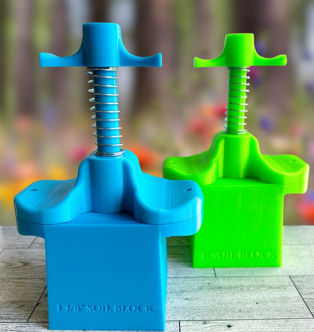 Soil Block Set | Soil Blocker Set | No Pot Seed Starting | Soil Block ...