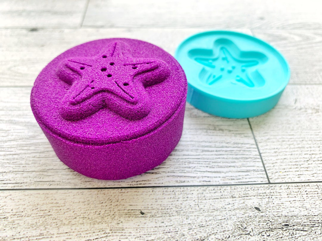 Starfish Shampoo Bar Hand Press Insert Syndet Bar Mold Shower Steamer ...