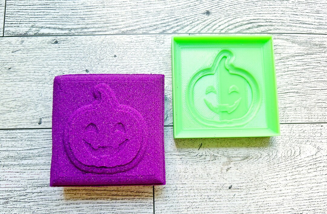 Pumpkin Shampoo Bar Insert | Solid Shampoo Press | Bath Bomb Mold ...