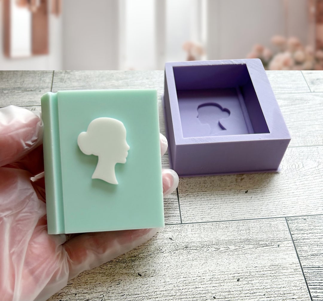 Book Silicone Mold | Book Soap Mold | Food Grade Silicone Mold ...