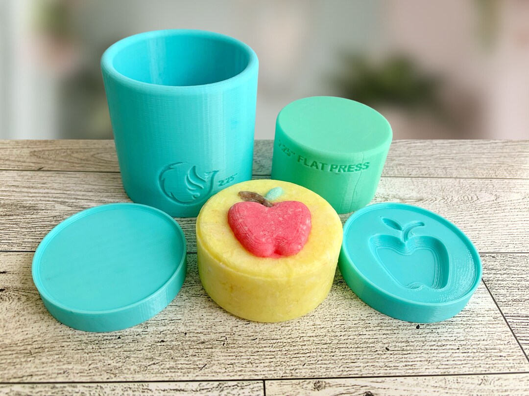 Shampoo Bar Mold Apple Shampoo Bar Upgradable Press | Syndet Bar ...