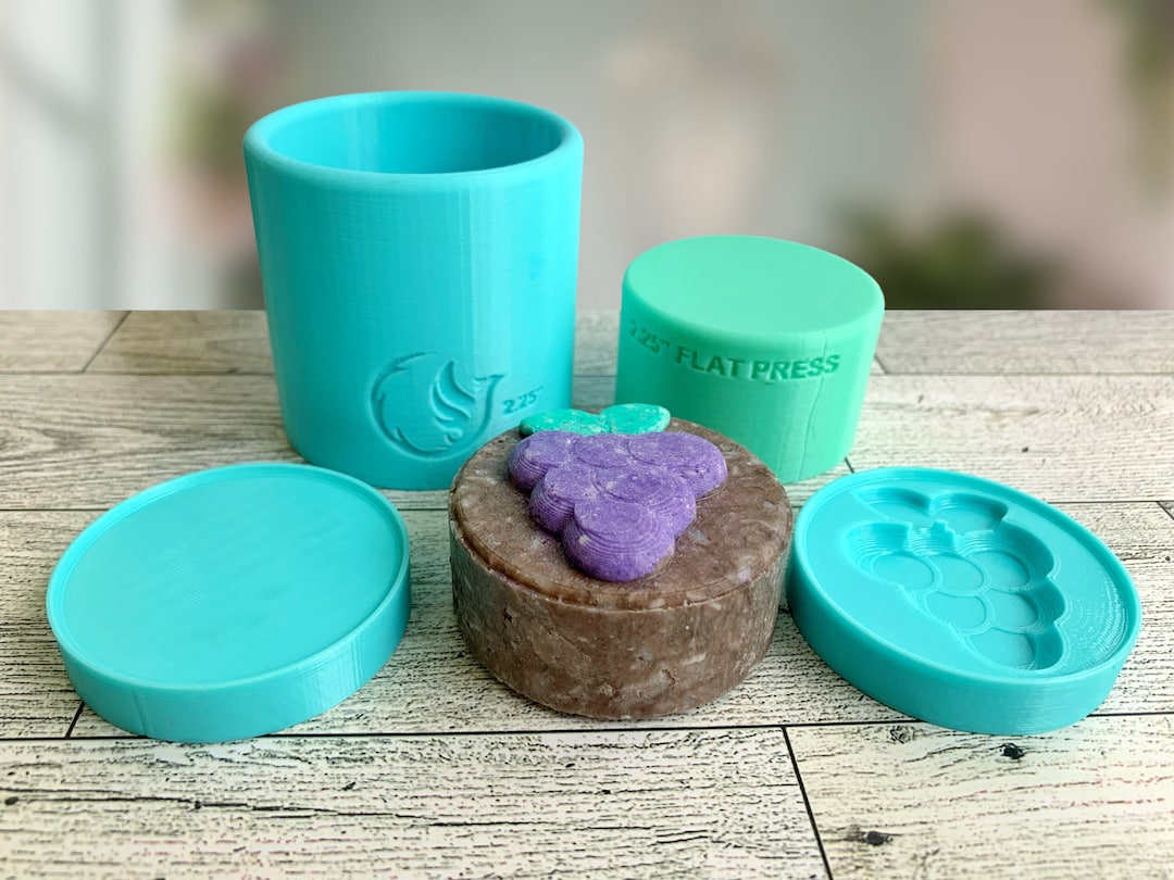 Shampoo Bar Mold - Upgradable | Syndet Bar | Shower Steamer | Bath Bomb ...