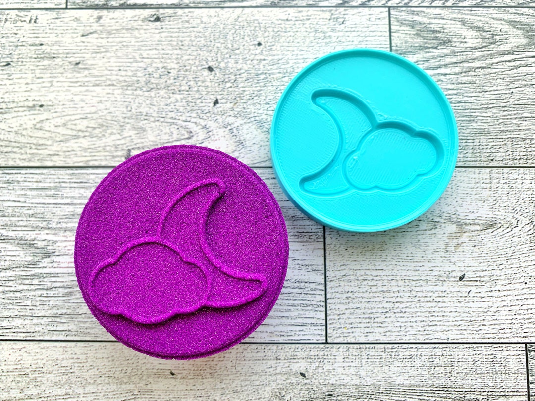 Moon & Cloud Shampoo Bar Hand Press Insert Syndet Bar Mold Shower ...