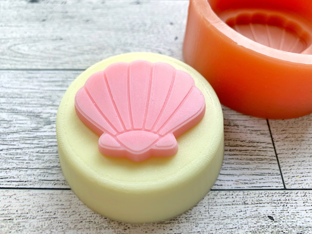 Silicone Mold | Solid Conditioner Bar Mold | Seashell Silicone Mold - Etsy