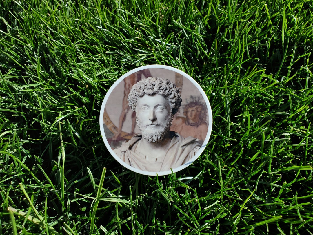 Marcus Aurelius Sticker | Roman Emperor | | History Gifts | History ...