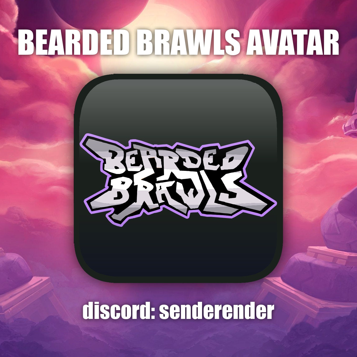 BRAWLHALLA Bearded Brawls Avatar - Etsy