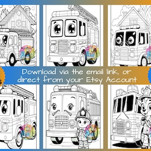 30 Printable Firefighter Coloring Pages for Kids – Grayscale Fire ...